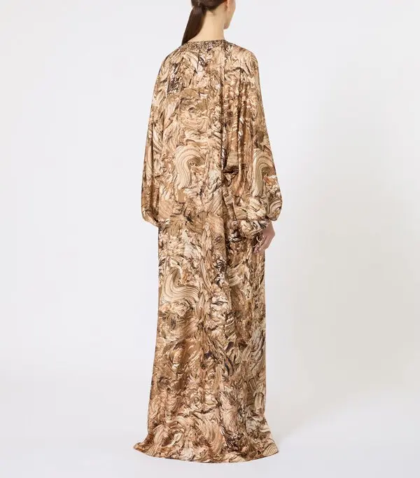 Max Mara Silk Tunic Gown - Yellow