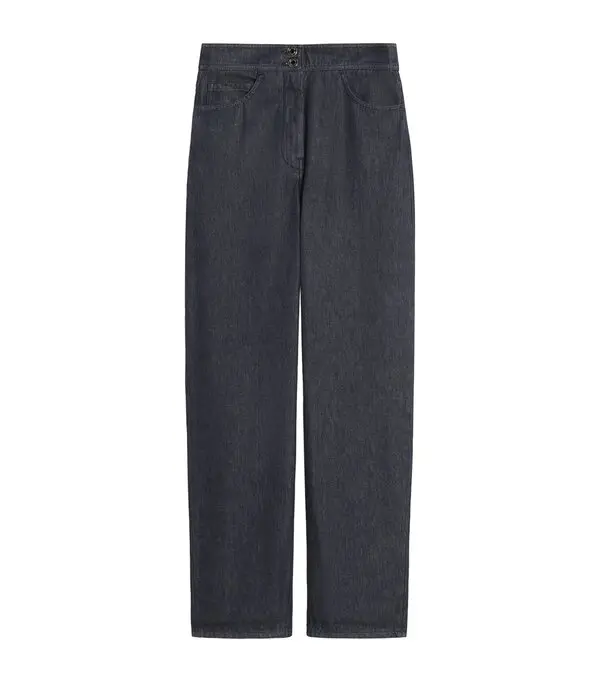 Max Mara Straight Leg Jeans - Blue