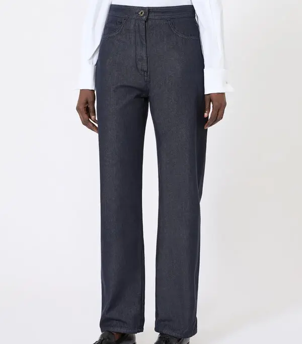 Max Mara Straight Leg Jeans - Blue