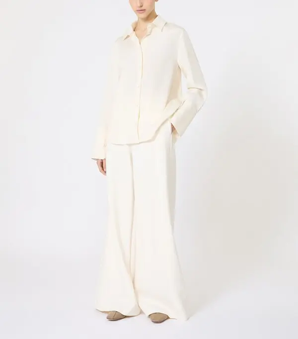 Max Mara Jersey Flared Trousers