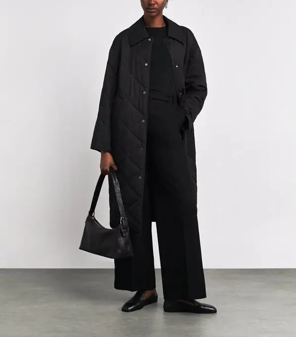Theory Wool Long-sleeve T-shirt - Black