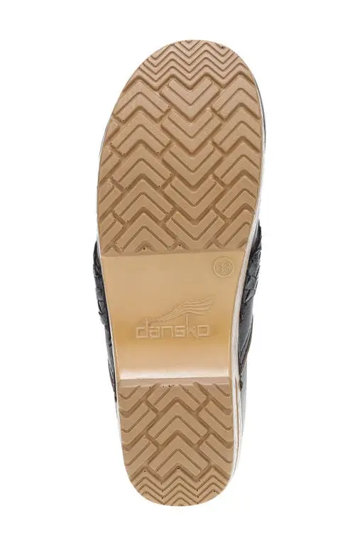 Dansko Pro Braided Clog - Black