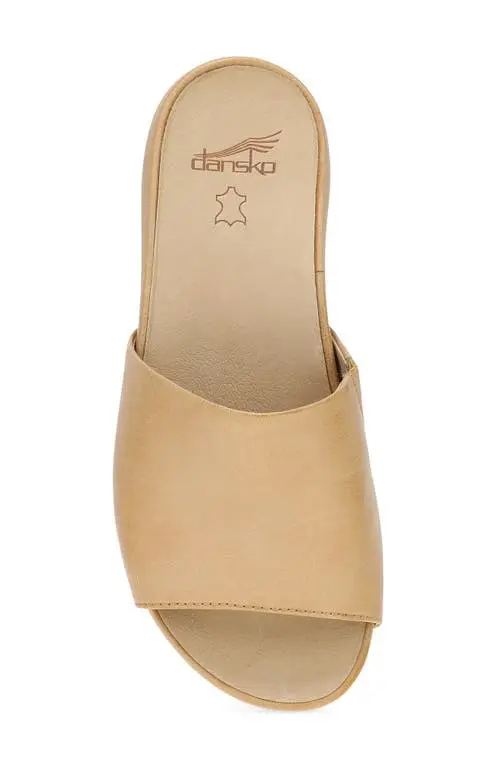 Dansko Twyla Slide Sandal - Honey