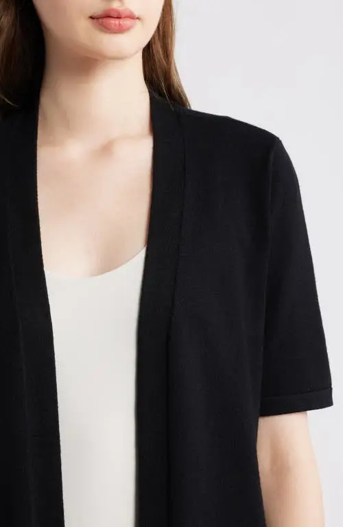 Anne Klein Open Front Cardigan