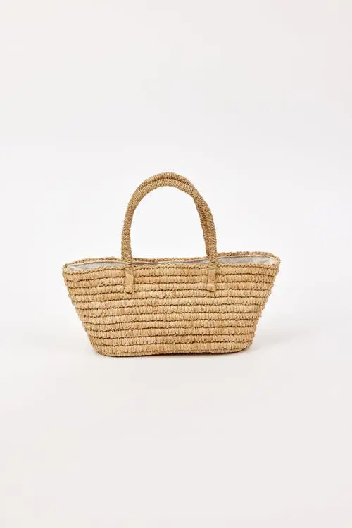 Hat Attack Anora Mini Straw Handheld Bag