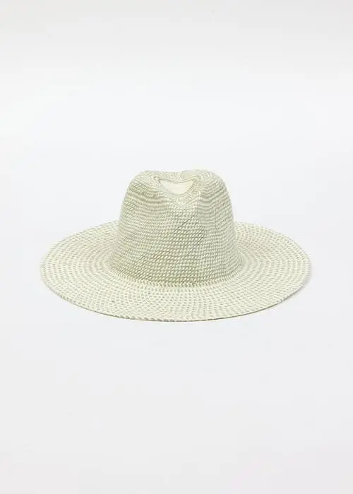 Hat Attack Color Novelty Packable Hat - Bleach/sage