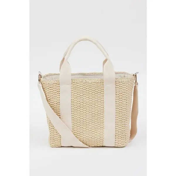 Hat Attack Modern Straw Cooler Tote