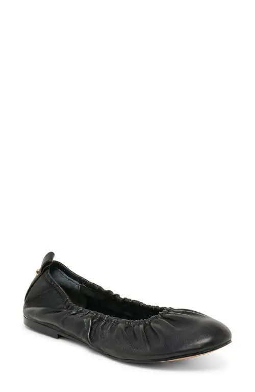 Dolce Vita Conrad Ballet Flat - Black Leather