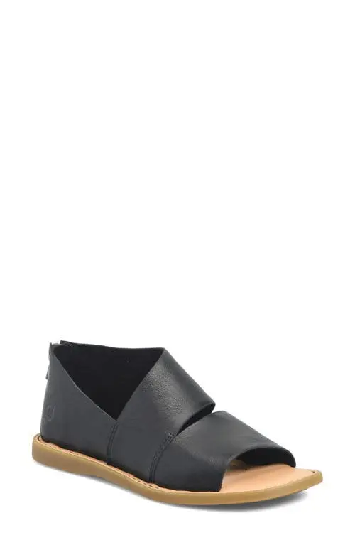 BØRN Mila Sandal - Black Leather