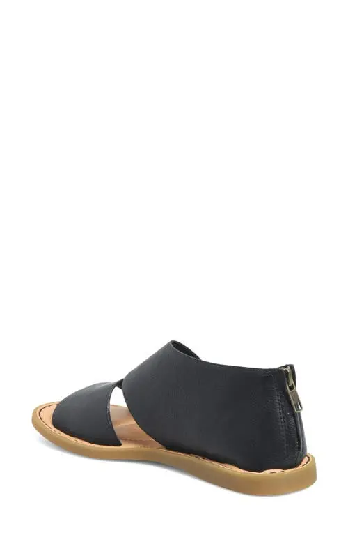 BØRN Mila Sandal - Black Leather