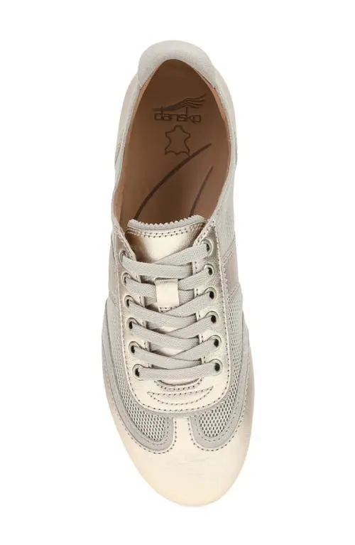 Dansko Milana Sneaker - Gold Metallic