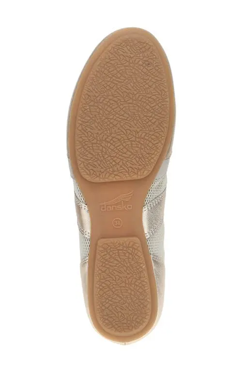Dansko Milana Sneaker - Gold Metallic