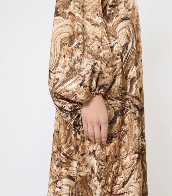 Max Mara Silk Tunic Gown