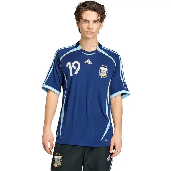 Adidas Lionel Messi Argentina National Team 2006 Bringback Away Jersey - Navy
