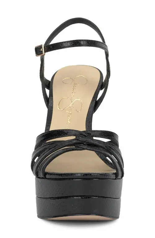 Jessica Simpson Itzari Platform Sandals - Black 03