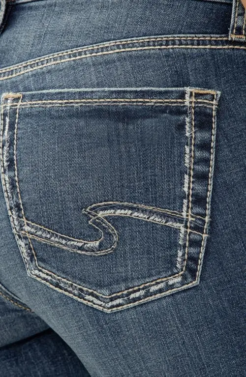 SILVER JEANS CO. Elyse Capri Jeans