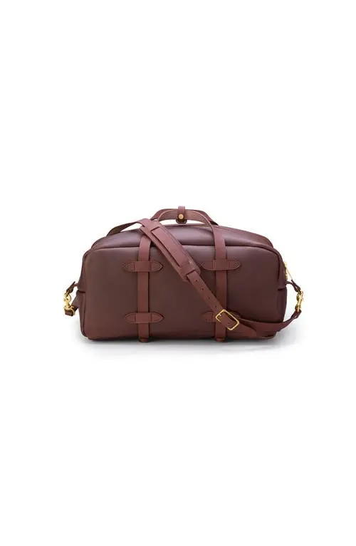 EZRA ARTHUR Frontier Leather Duffle Bag - Brown
