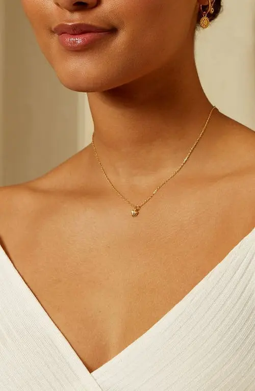 SATYA JEWELRY Heart Pendant Necklace