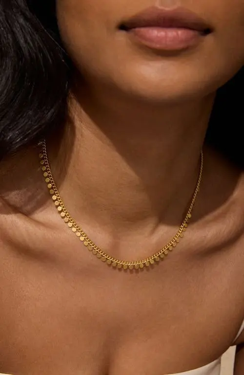 SATYA JEWELRY Coin Chain Necklace