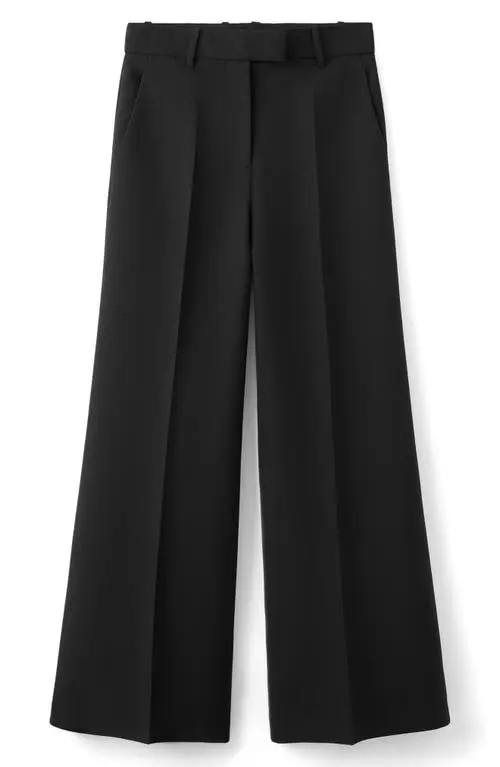Mango Wide Leg Suit Trousers