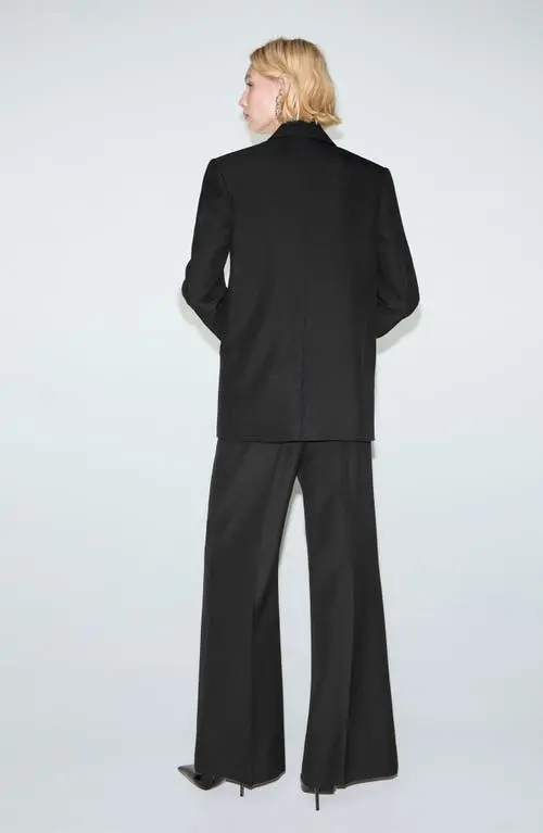 Mango Wide Leg Suit Trousers