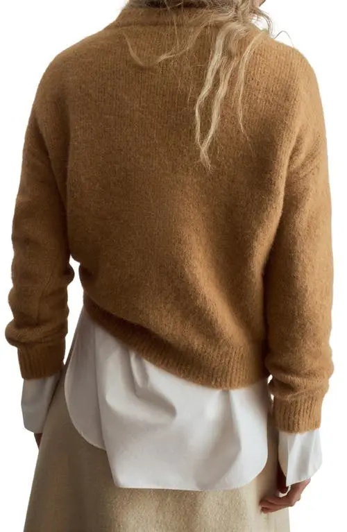 Mango Crewneck Sweater