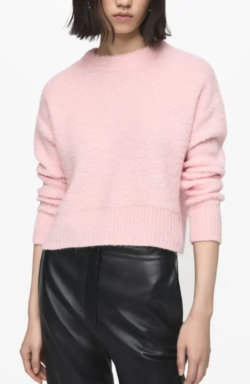 Mango Boxy Crewneck Sweater