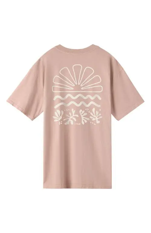 O'Neill Horizon Oversized T-shirt - Deauville Mauve