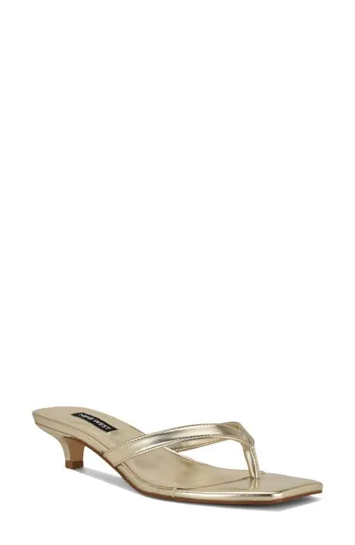Nine West Cassa Sandal - Gold