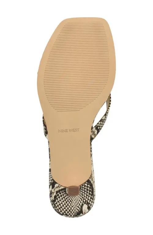 Nine West Cassa Sandal - Light Natural