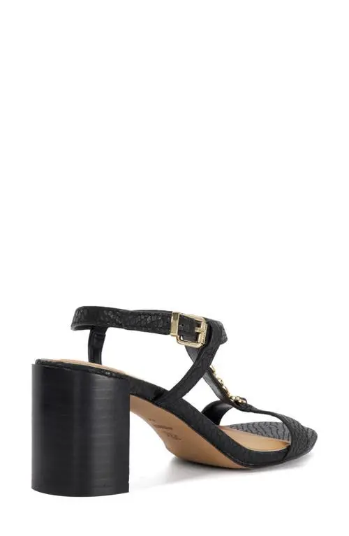 Dune London Josina Ankle Strap Sandal - Black