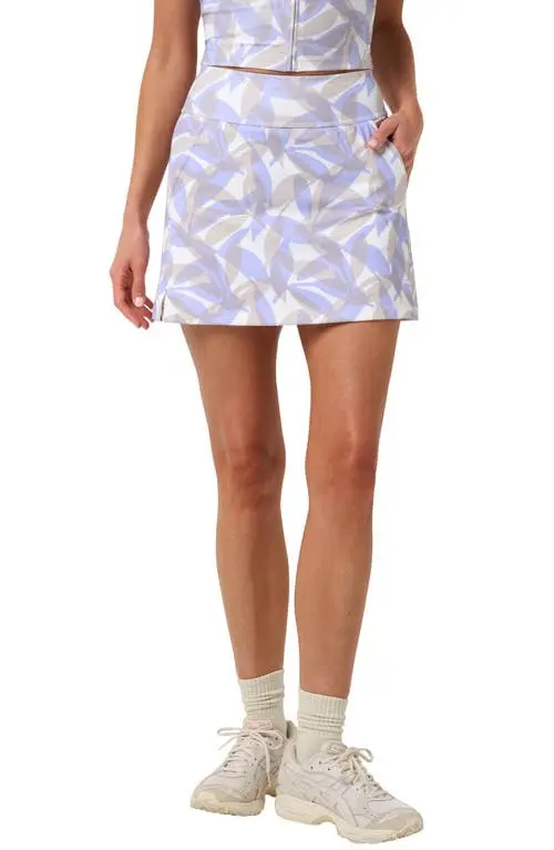 Travis Mathew Moveknit Game Set Match Skort - Navy Blazer Multi