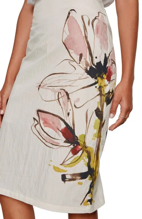 Sanctuary Floral Print Pencil Skirt