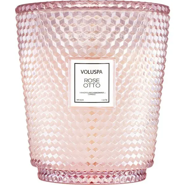 Voluspa Rose Otto Five-wick Hearth Candle - No Color