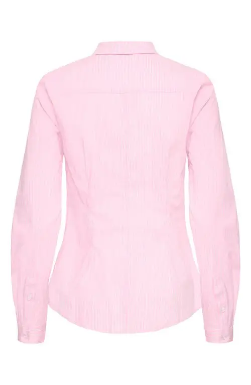 ICHI Ihdima Stripe Button-up Shirt
