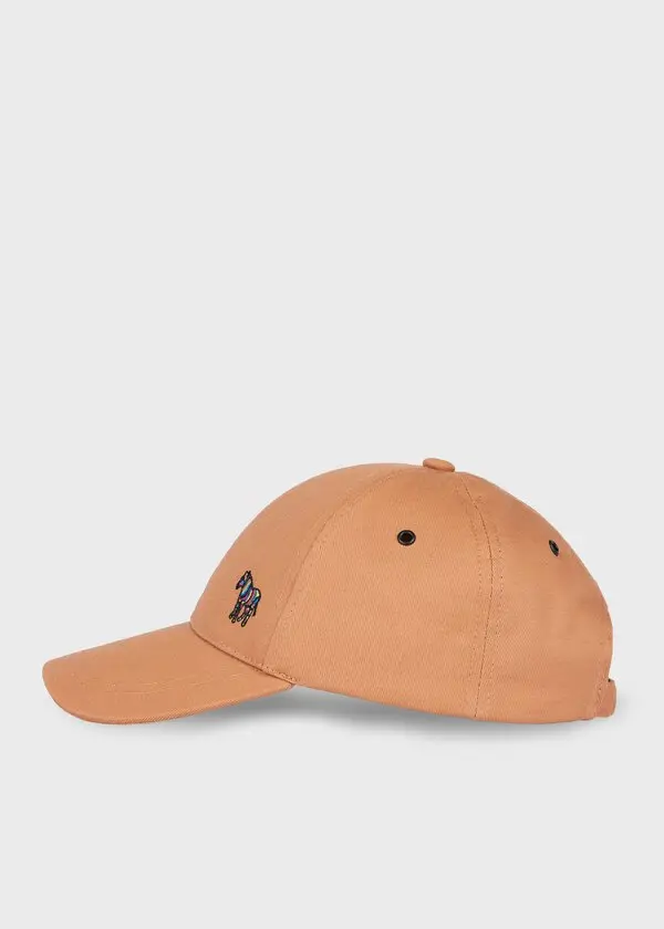 Paul Smith Baseball Cap With Zebra Logo - Brown