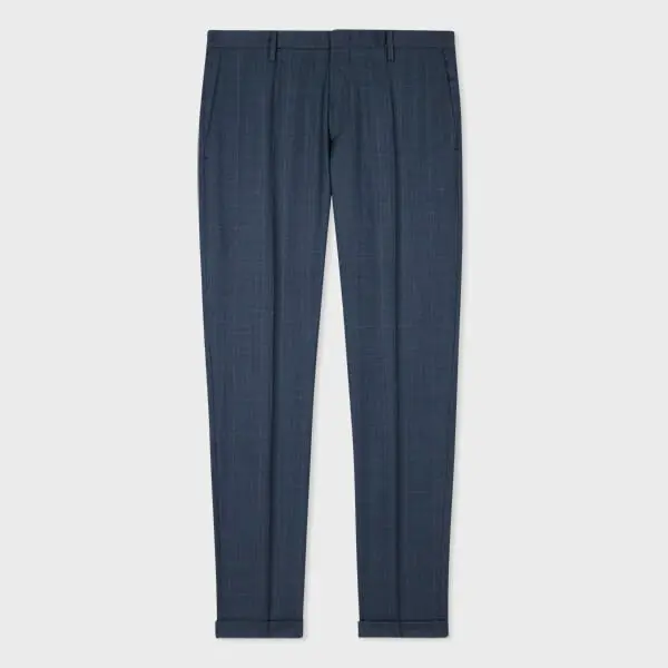 Paul Smith Slim-fit Check Wool Trousers