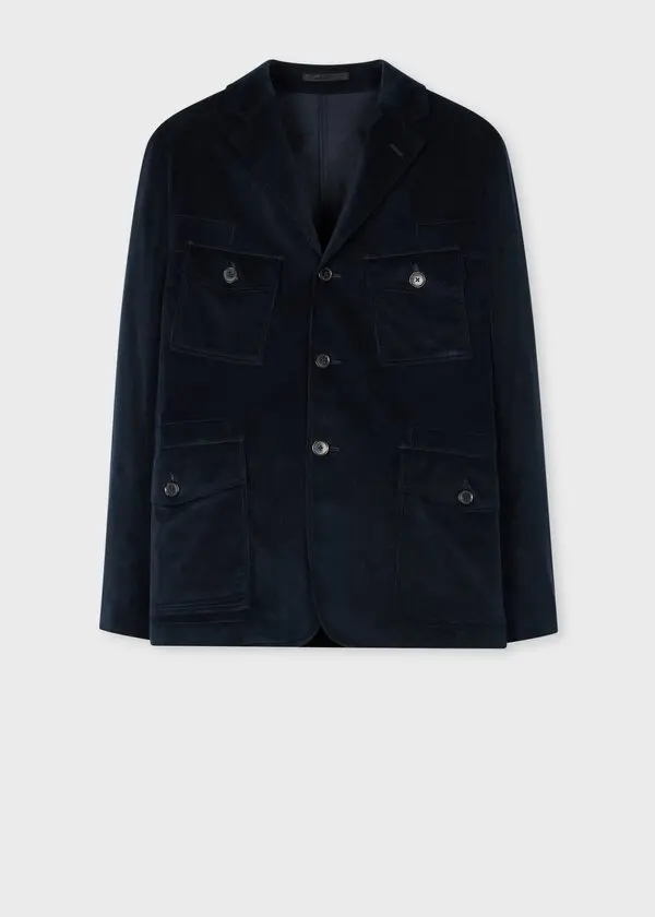 Paul Smith Corduroy Patch-pocket Blazer