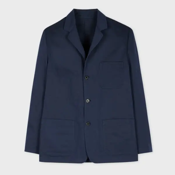Paul Smith Cotton-linen Twill Work Jacket