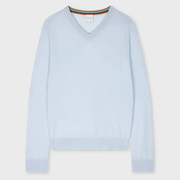 Paul Smith Merino Wool V-neck Sweater