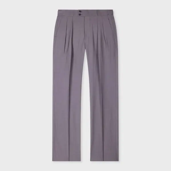 Paul Smith Wool Pleated Trousers