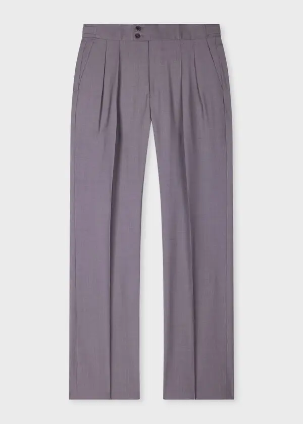Paul Smith Wool Pleated Trousers