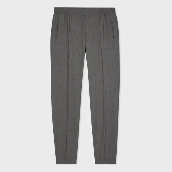 Paul Smith Bi-stretch Wool Cuffed Trousers