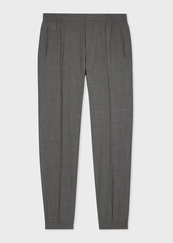 Paul Smith Bi-stretch Wool Cuffed Trousers