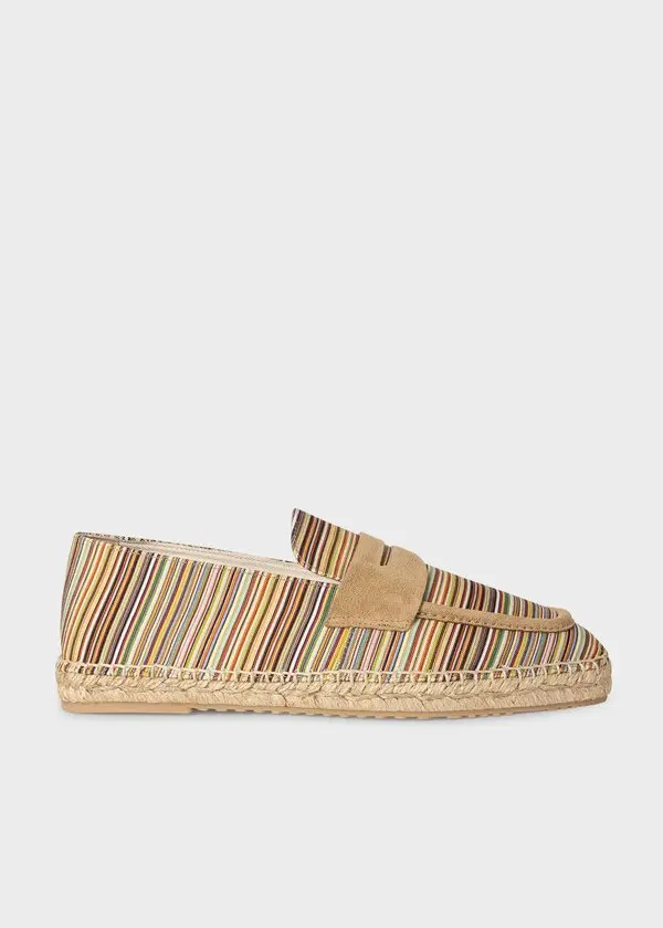Paul Smith Signature Stripe Alvarez Espadrilles