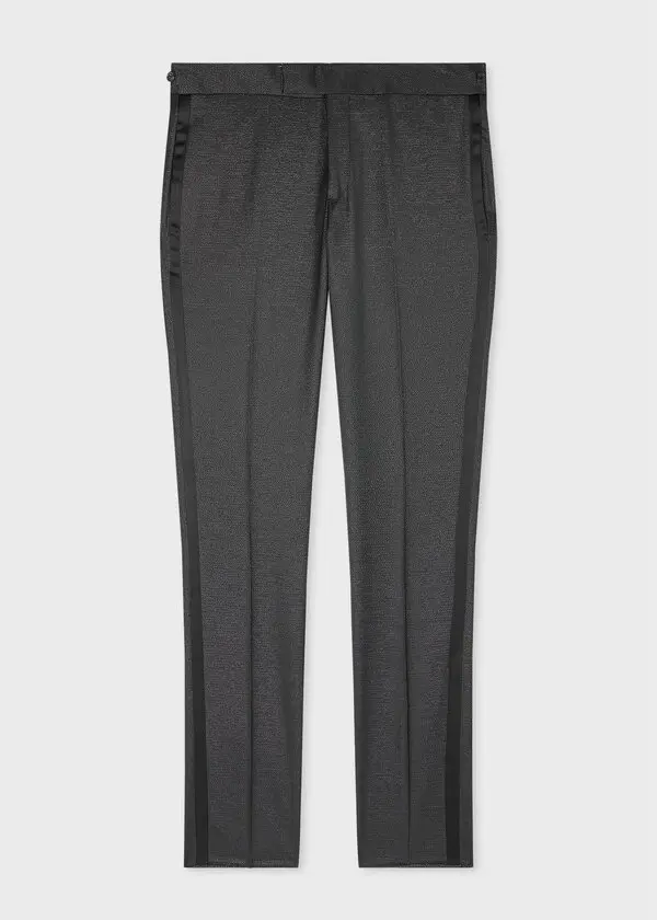 Paul Smith Slim-fit Glitter Wool-blend Evening Trousers