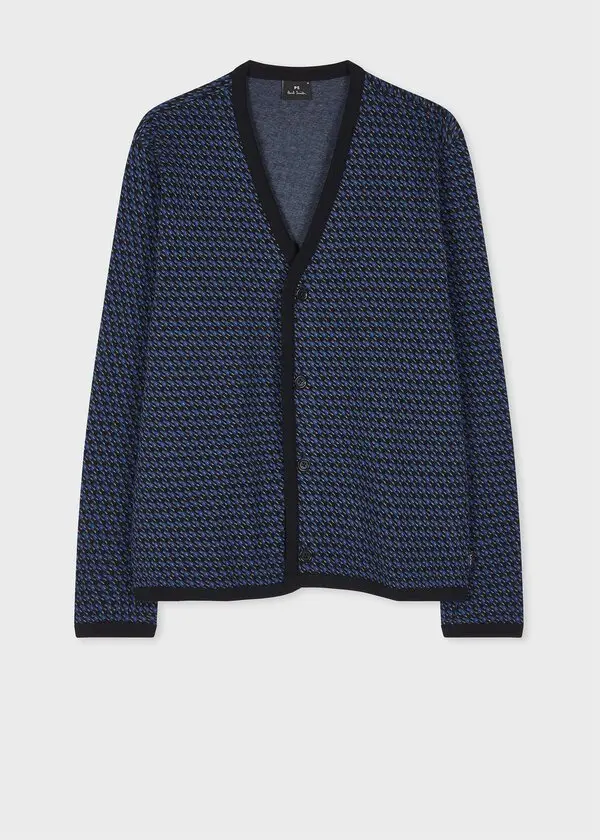 Paul Smith Houndstooth Cardigan