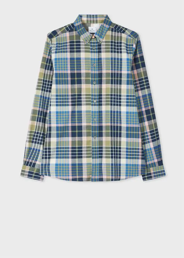 Paul Smith Cotton-blend Check Shirt