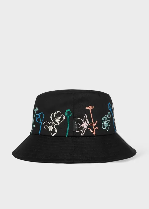 Paul Smith Bucket Hat With Embroidery