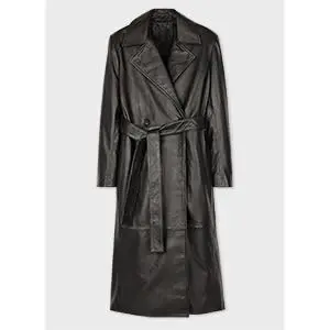 Paul Smith Leather Trench Coat
